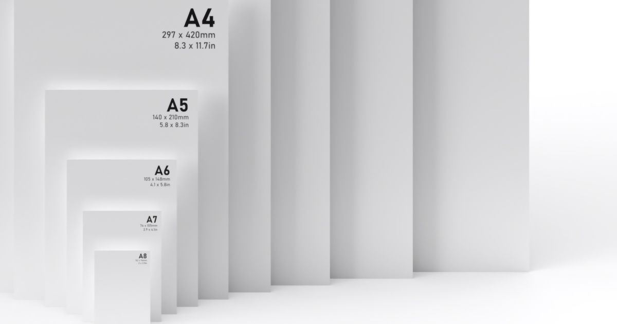 What is A4 definition | Labelplanet