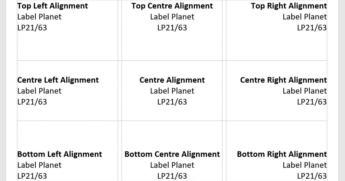 What is alignment definition | Labelplanet