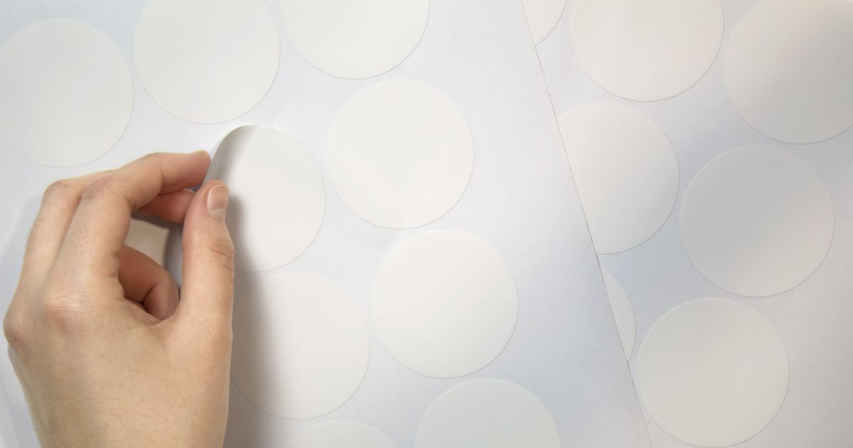 What is backing sheet definition | Labelplanet