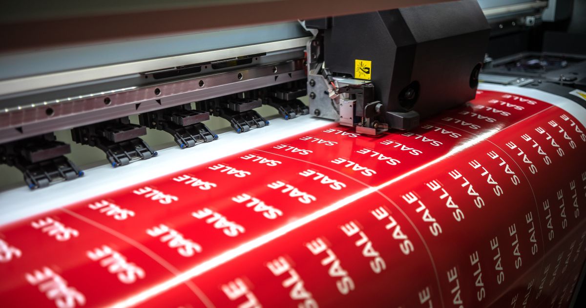 What is knock out printing definition | Labelplanet