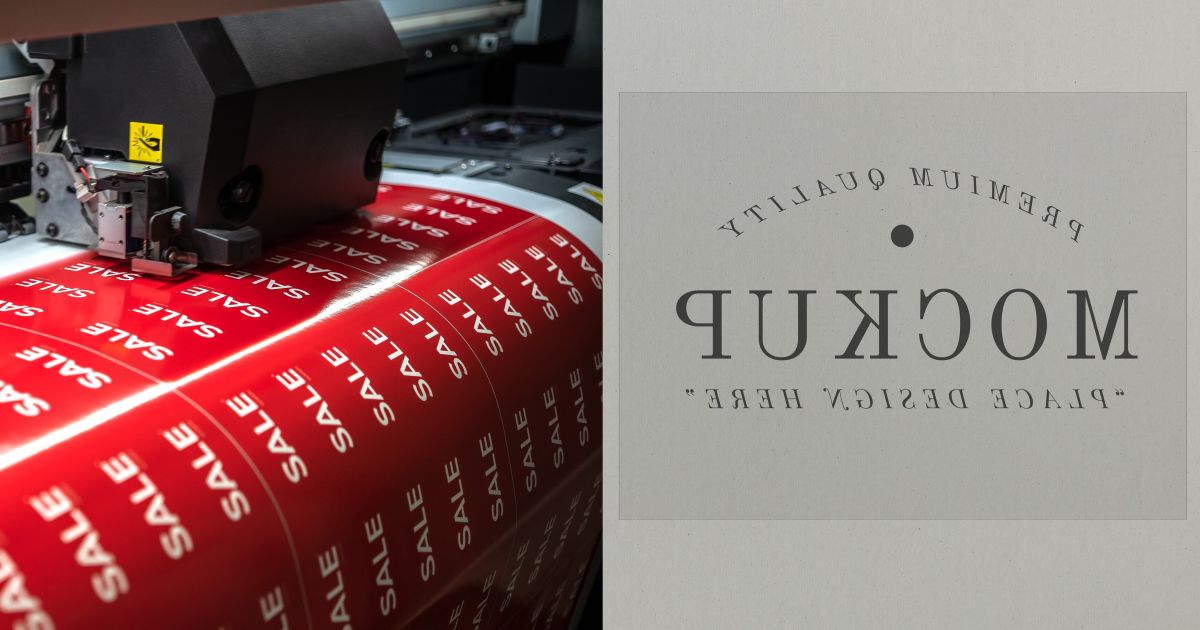 What is reverse printing definition | Labelplanet