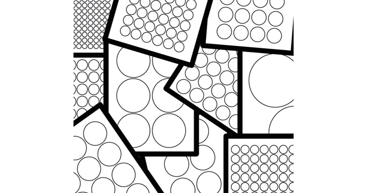 Label templates for round labels | Round label templates | Labelplanet