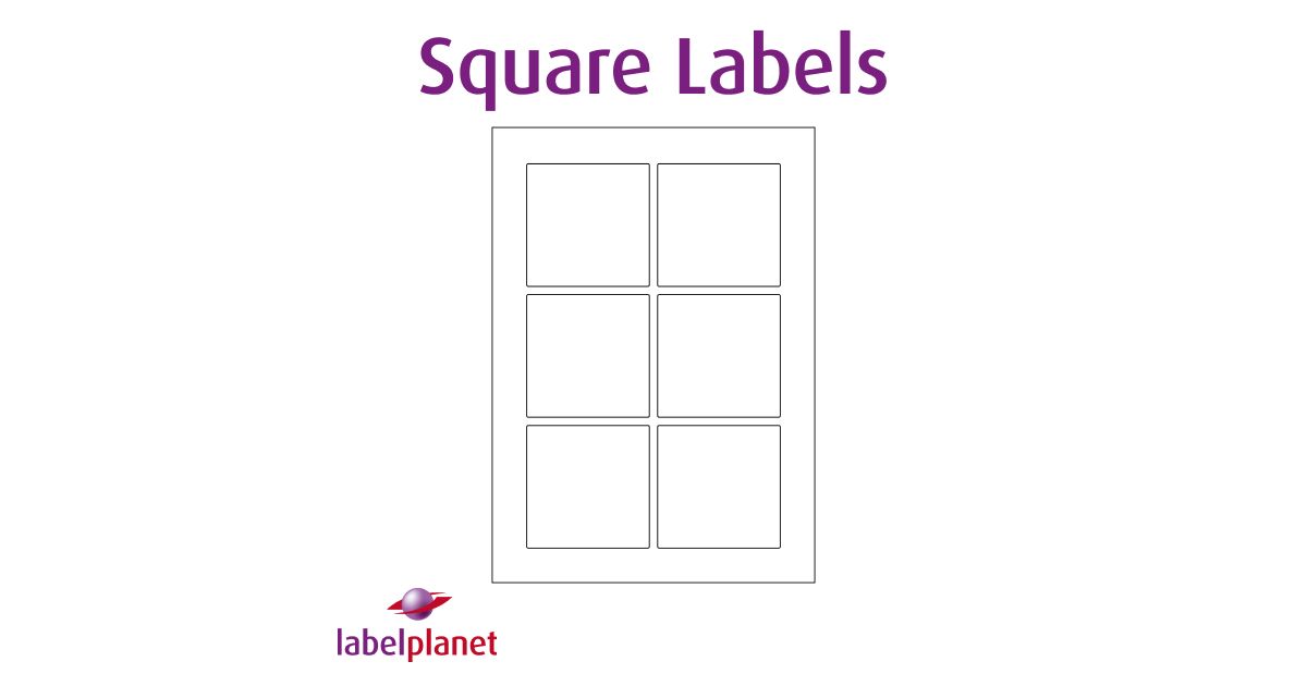 Square Labels | Labelplanet