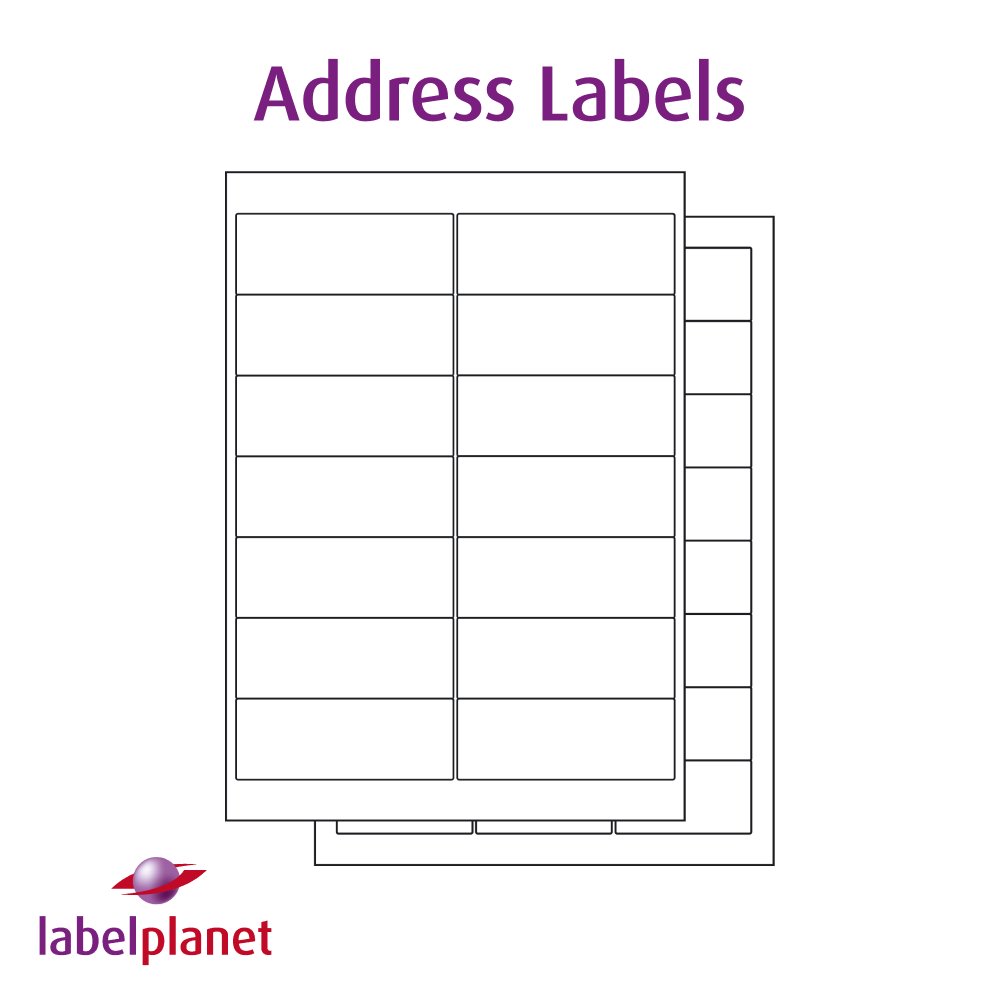 Blank Labels On A4 Sheets. Printer Labels UK | Labelplanet