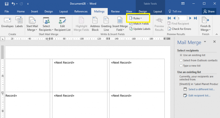 Template Tuesday: Labels & Mail Merges 101