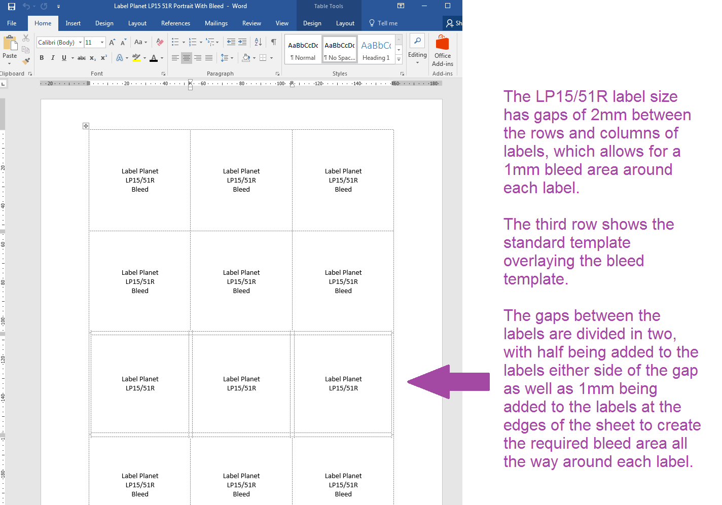 Template Tuesday: When & How To Use A Bleed Template