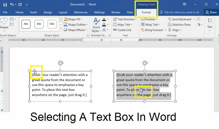 Template Tuesday: How To Select (Highlight) Content In Word