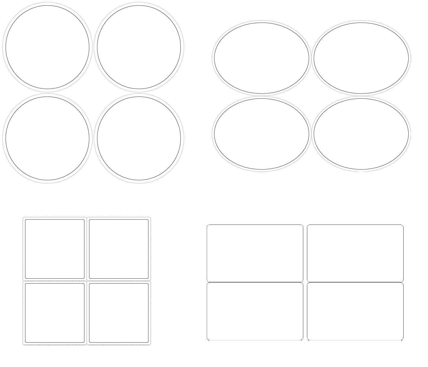 Bleed Label Templates VS Other Label Templates